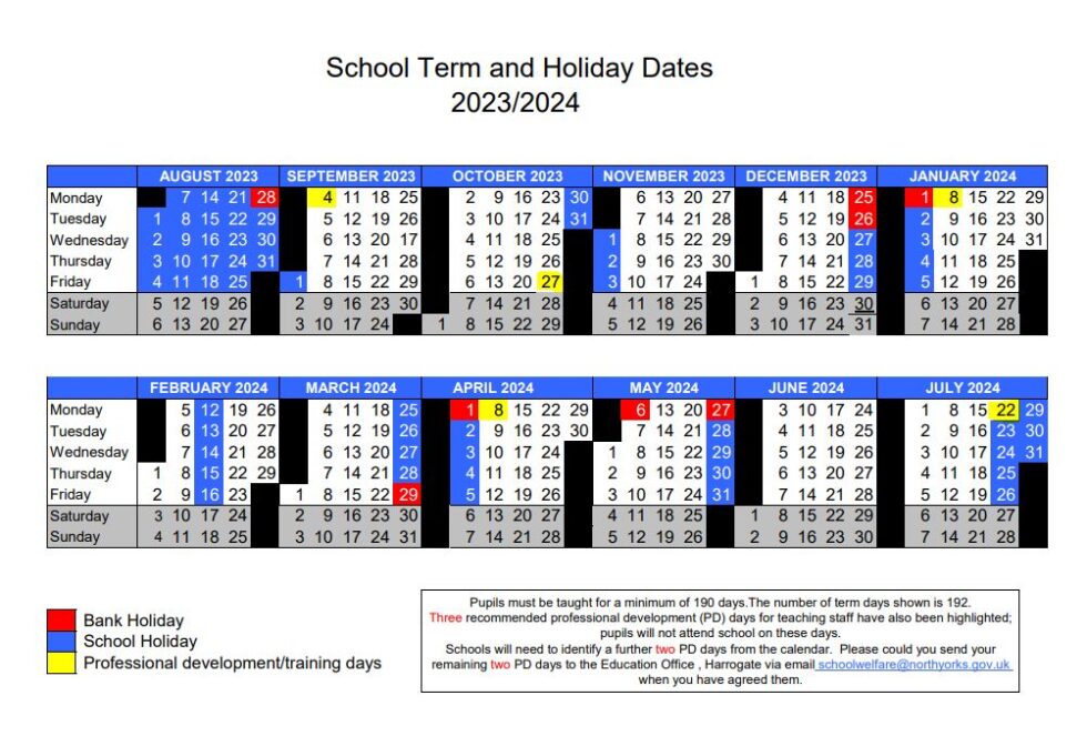 Term Dates